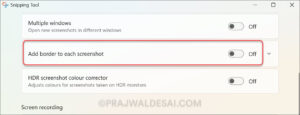 How to Add a Border to Screenshot in Snipping Tool Easily