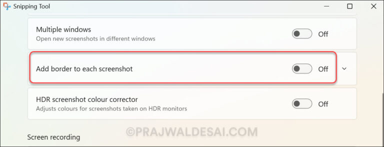 How to Add a Border to Screenshot in Snipping Tool Easily