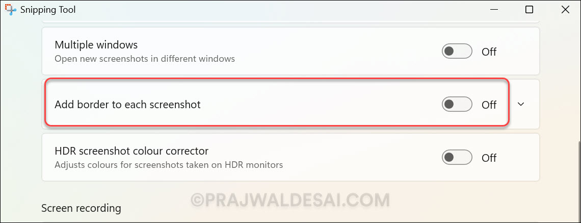How to Add a Border to Screenshot in Snipping Tool Easily