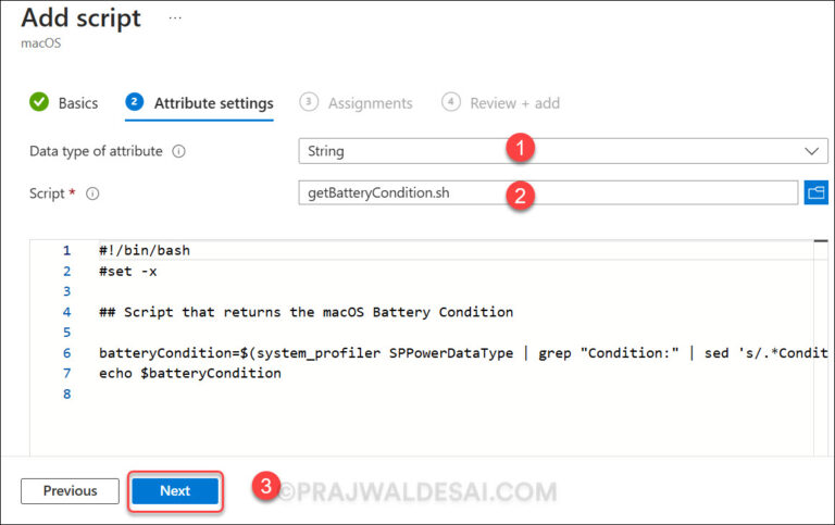 How to Check Mac Battery Condition using Intune » Prajwal Desai