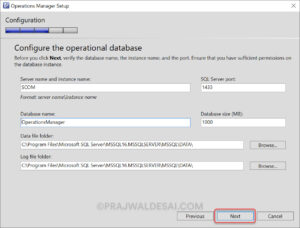Step-by-Step SCOM 2025 Installation Guide » Prajwal Desai