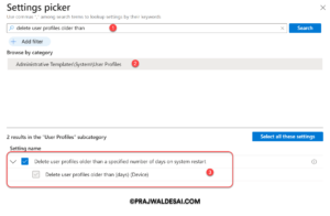Automatically Delete Old User Profiles Using Intune