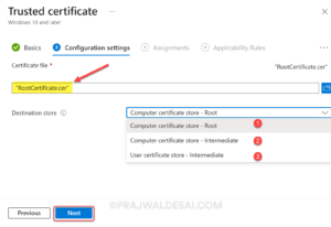 Deploy Trusted Root Certificate Using Intune: Best Guide