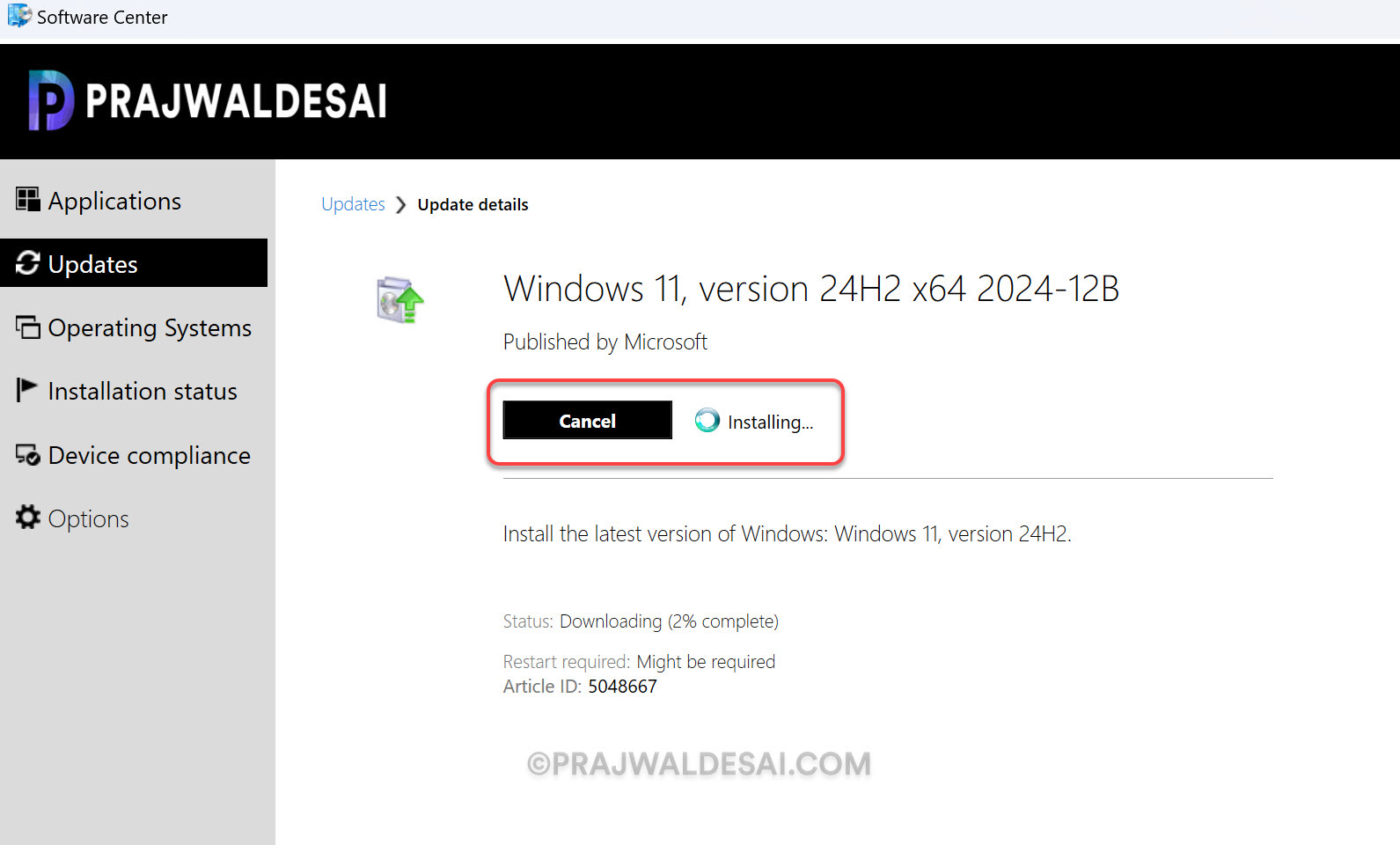 SCCM: Fix Insufficient Permissions for Software Installation » Prajwal ...