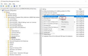 How to Disable Office Update Notifications Using GPO
