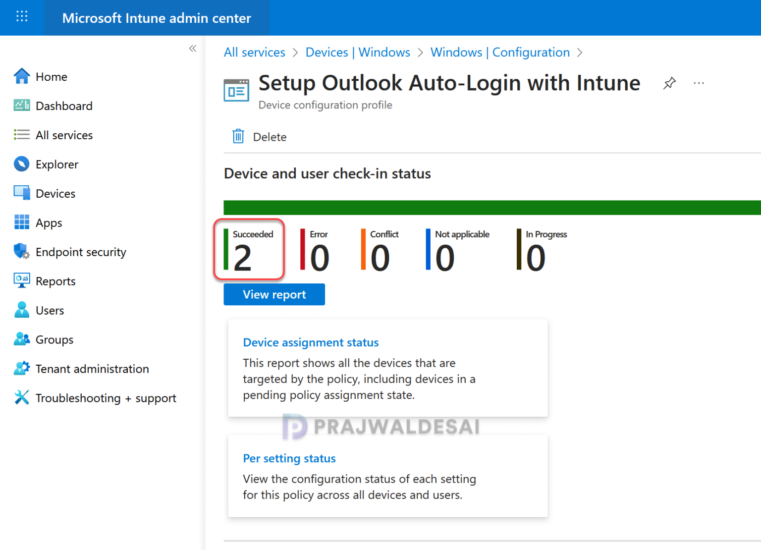Configure Outlook Auto-Login using Intune: Complete Guide