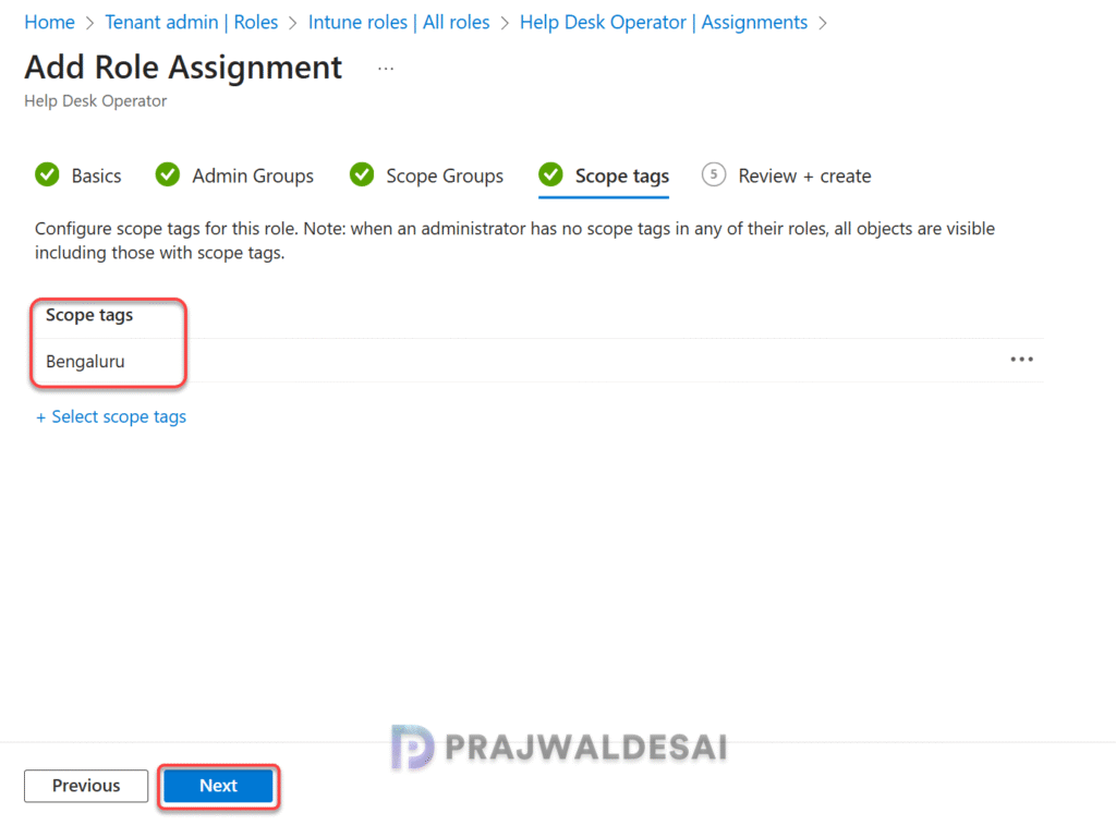 How to Create and Use Intune Scope Tags » Prajwal Desai