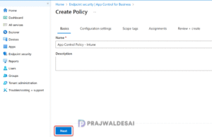 Configure App Control for Business in Intune » Prajwal Desai