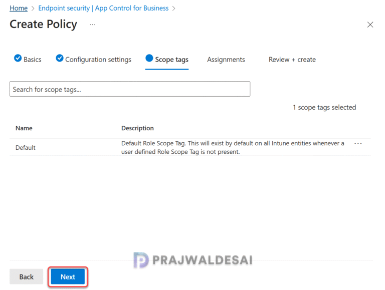 Configure App Control for Business in Intune » Prajwal Desai