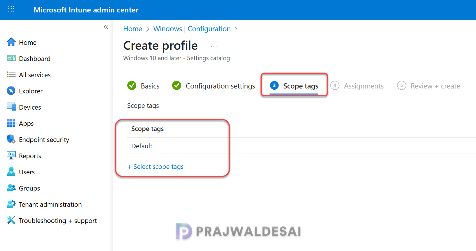 How to Create and Use Intune Scope Tags » Prajwal Desai