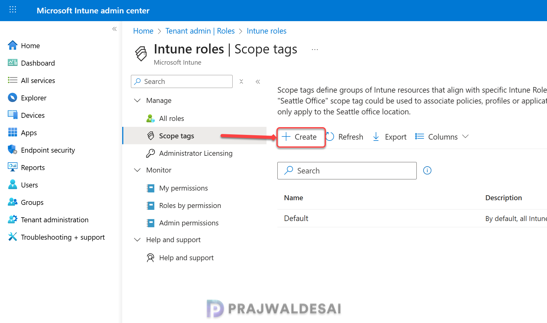 How to Create and Use Intune Scope Tags » Prajwal Desai