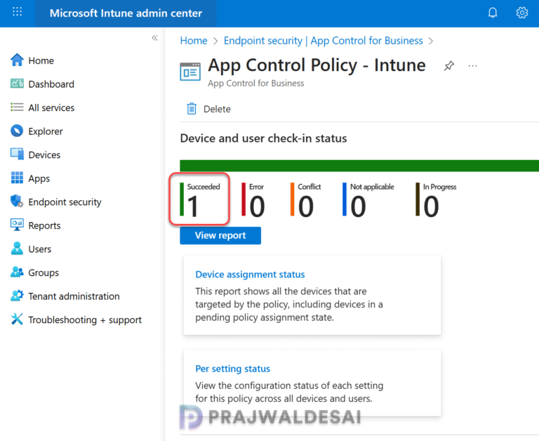 Configure App Control for Business in Intune » Prajwal Desai