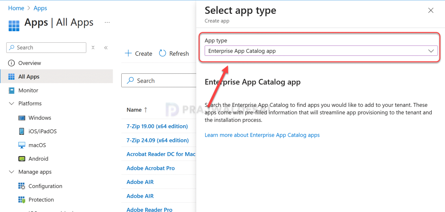 Update Enterprise App Catalog Apps in Intune » Prajwal Desai