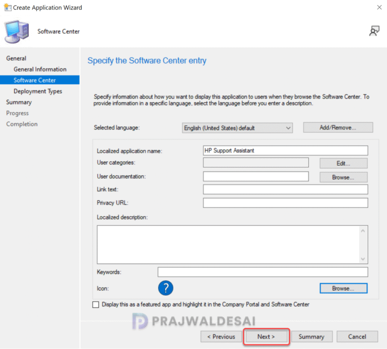 HP Support Assistant Deployment using SCCM » Prajwal Desai