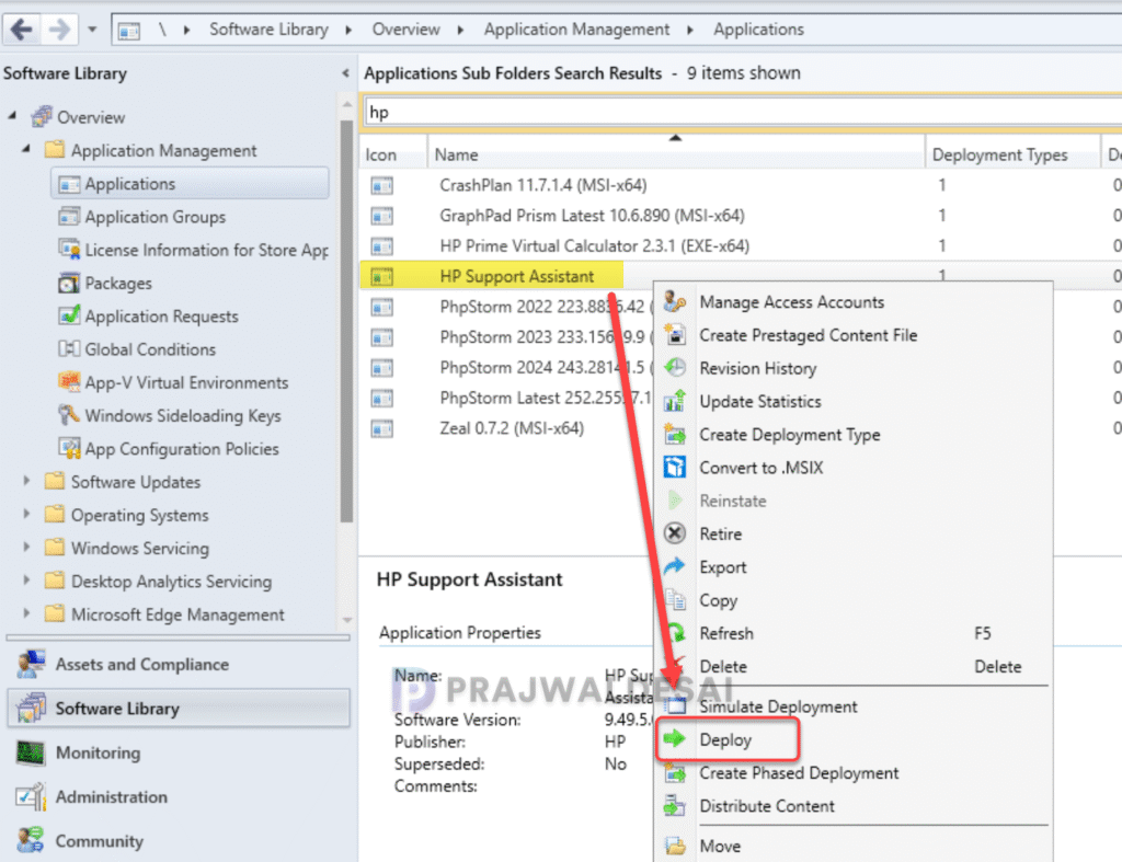 HP Support Assistant Deployment using SCCM » Prajwal Desai