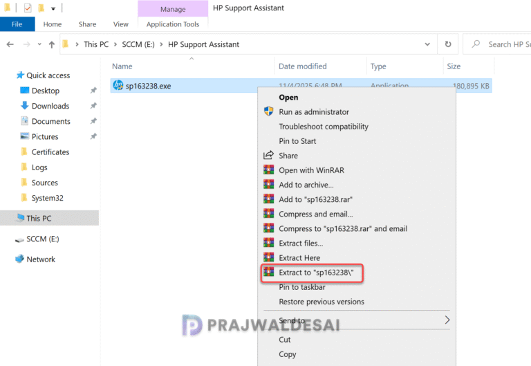 Deploy HP Support Assistant using Intune » Prajwal Desai