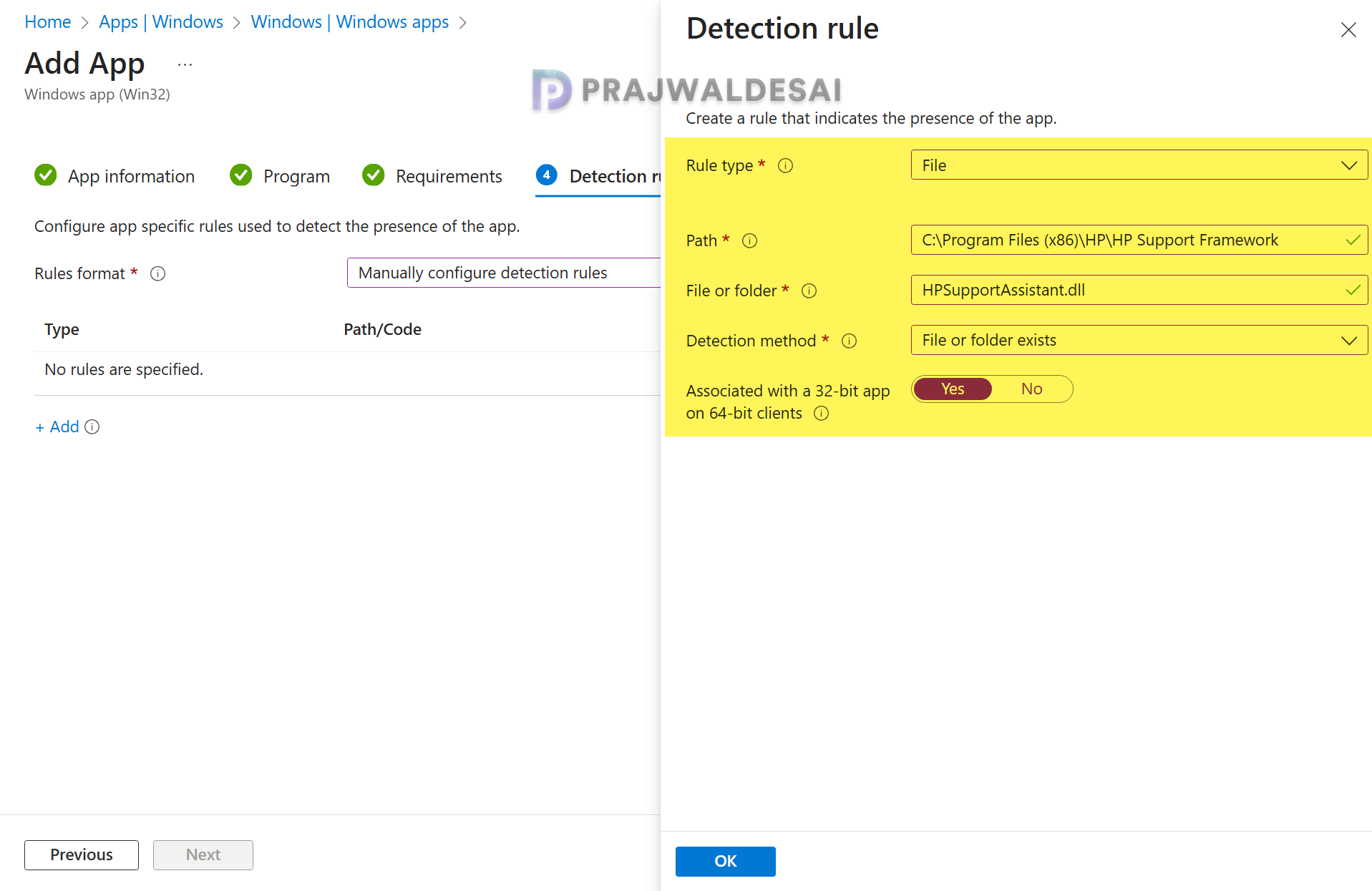Deploy HP Support Assistant using Intune » Prajwal Desai