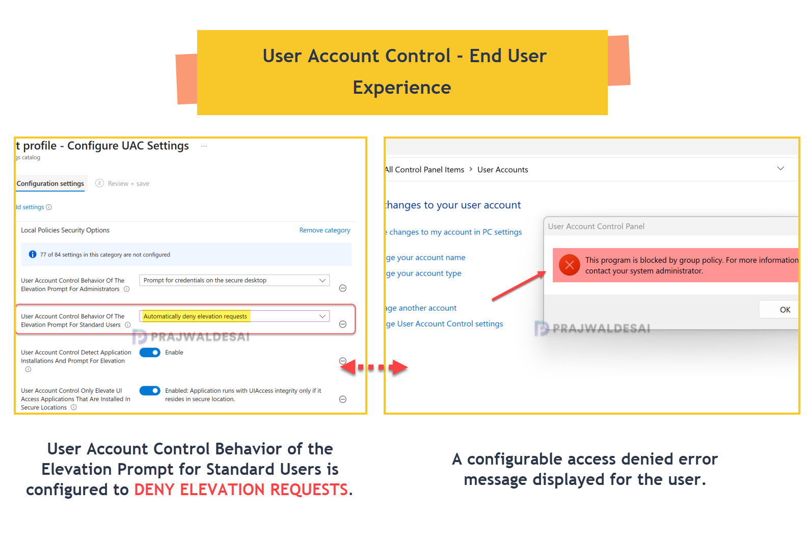 Configure UAC (User Account Control) Using Intune » Prajwal Desai