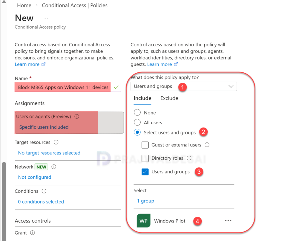 Block Microsoft 365 Apps using Conditional Access Policy » Prajwal Desai