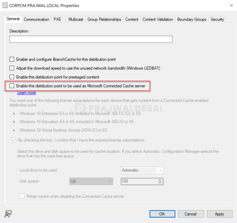 KB33247081 Connected Cache Update for SCCM 2409, 2503, and 2509 ...