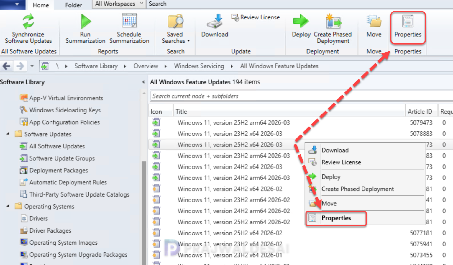Set Custom Severity for Software Updates in SCCM » Prajwal Desai