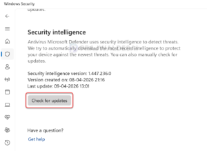 How to Check Defender AV Signature Version [5 Best Ways] » Prajwal Desai